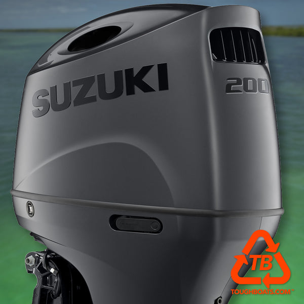 Suzuki 200hp Stealth Outboard Engine - Tough Boats™- The Indestructible ...